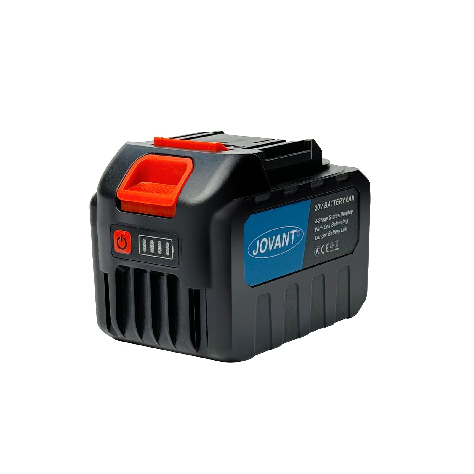 Amazon.com: jovant 20V 6.0Ah Lithium-Ion Battery, Replacement Battery ...