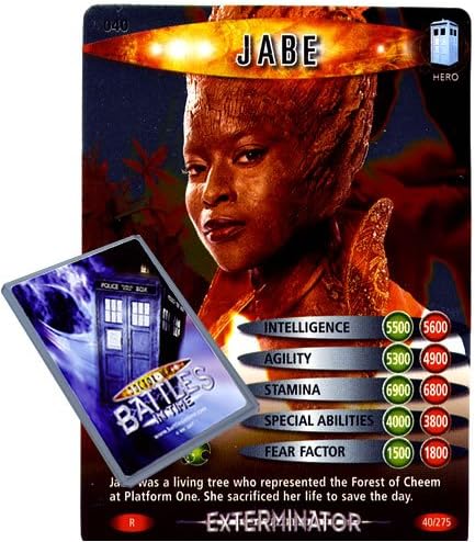 Doctor Who - Single Card : Exterminator 040 Jabe Dr Who Battles in Time ...