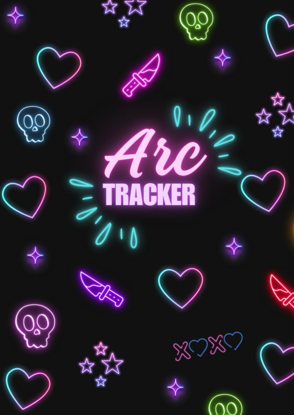 ARC Tracker: Neons Cover: Vynn, Rhea: 9781304514165: Amazon.com: Books