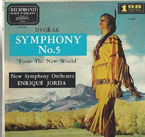 Amazon.com: Enrique Jorda / New Symphony: Dvorak Symphony No. 5 "From ...