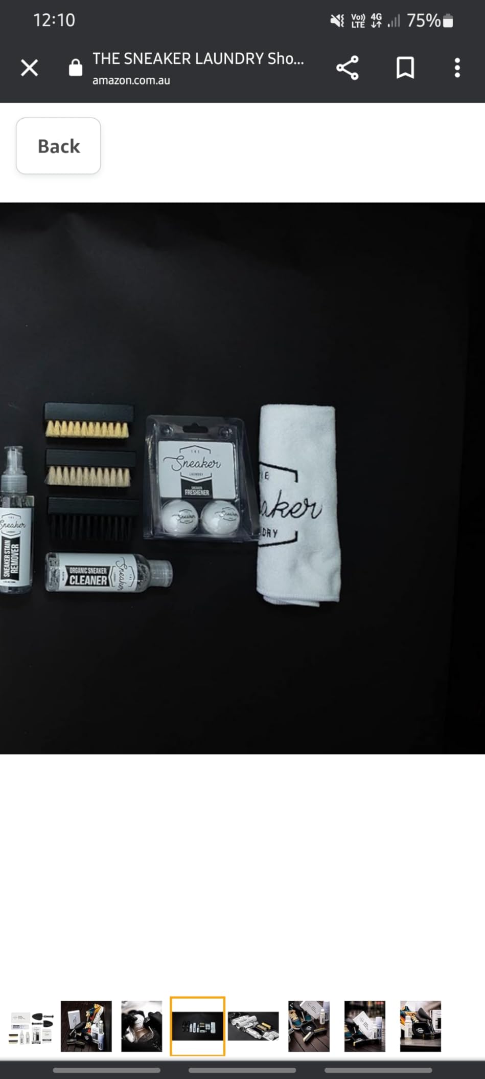 THE SNEAKER LAUNDRY Shoe Cleaning Kit Complete - Sneaker Cleaning kit ...