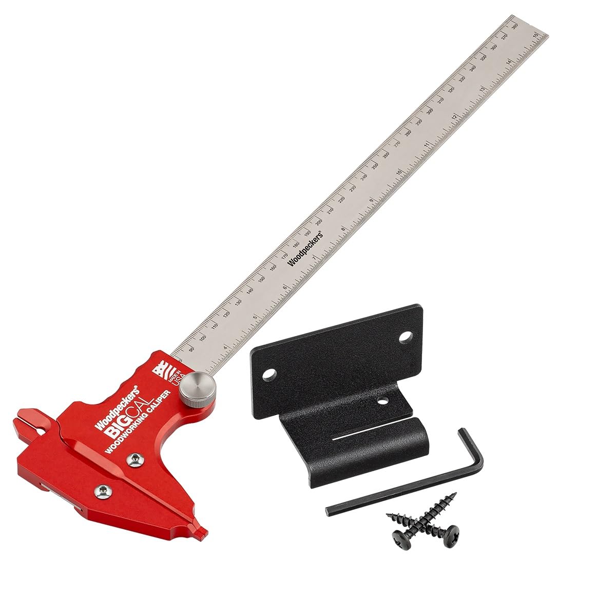 Woodpeckers BigCal Woodworking Calipers, 12 Inch / 300MM, Inch & Metric ...