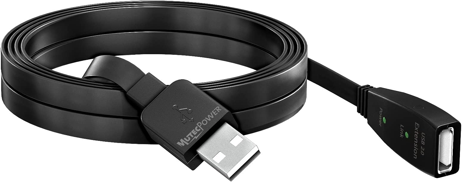 InLine 23303 Cavo USB 2.0, Prolunga, Type A, Maschio/Femmina, 5M Nero ...