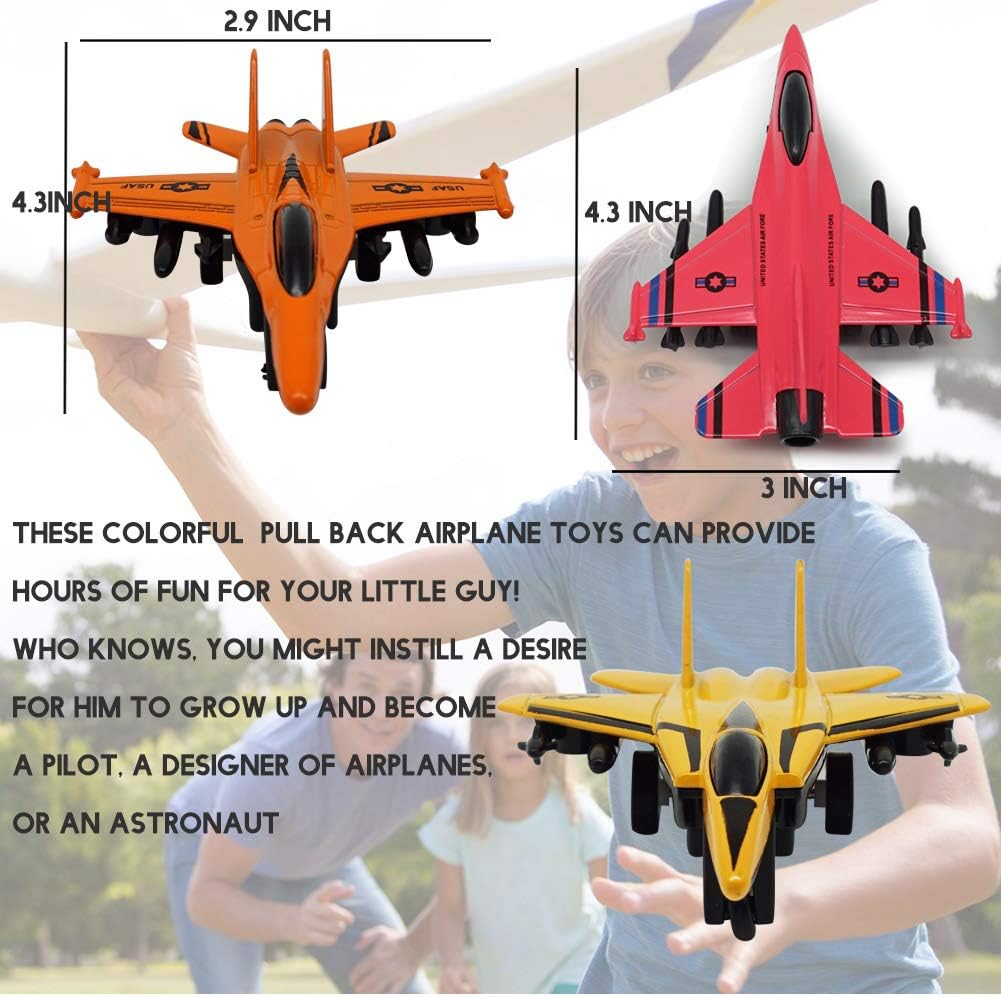 Buy CORPER TOYS Fighter Jet Military Toy Airplane Die Cast Aircraft ...
