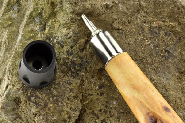 Snapklik.com : SE 55" Detachable Pine Wood Hiking Stick