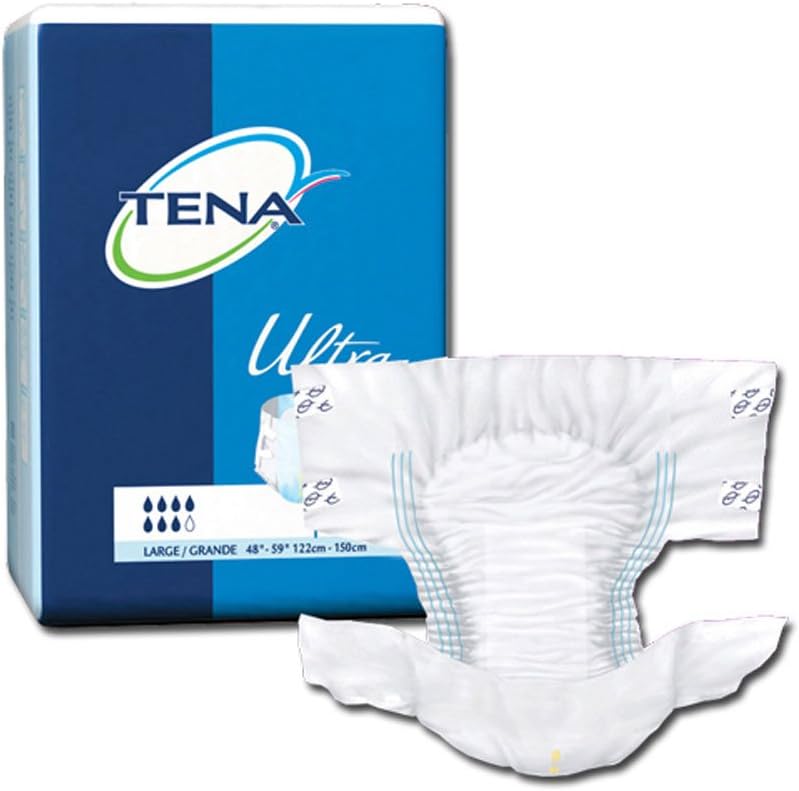 Amazon.com: TENA Ultra Breathable Briefs, Incontinence, Disposable ...