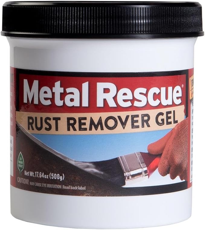 Amazon.com: Workshop Hero WH003227 Metal Rescue Rust Remover Gel, 17.64 ...
