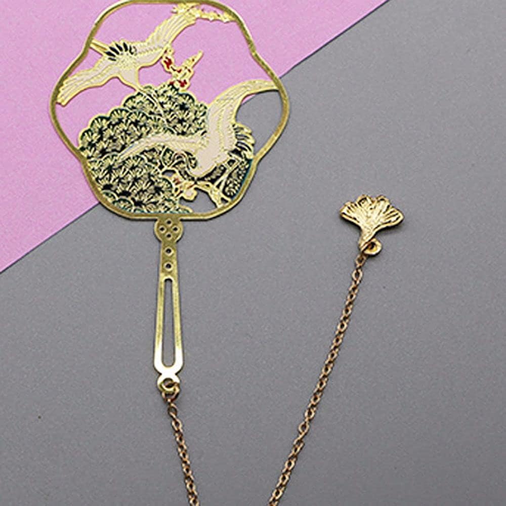 Amazon.com: Metal Bookmarks with Chain,Student Gifts Retro Book Mark ...