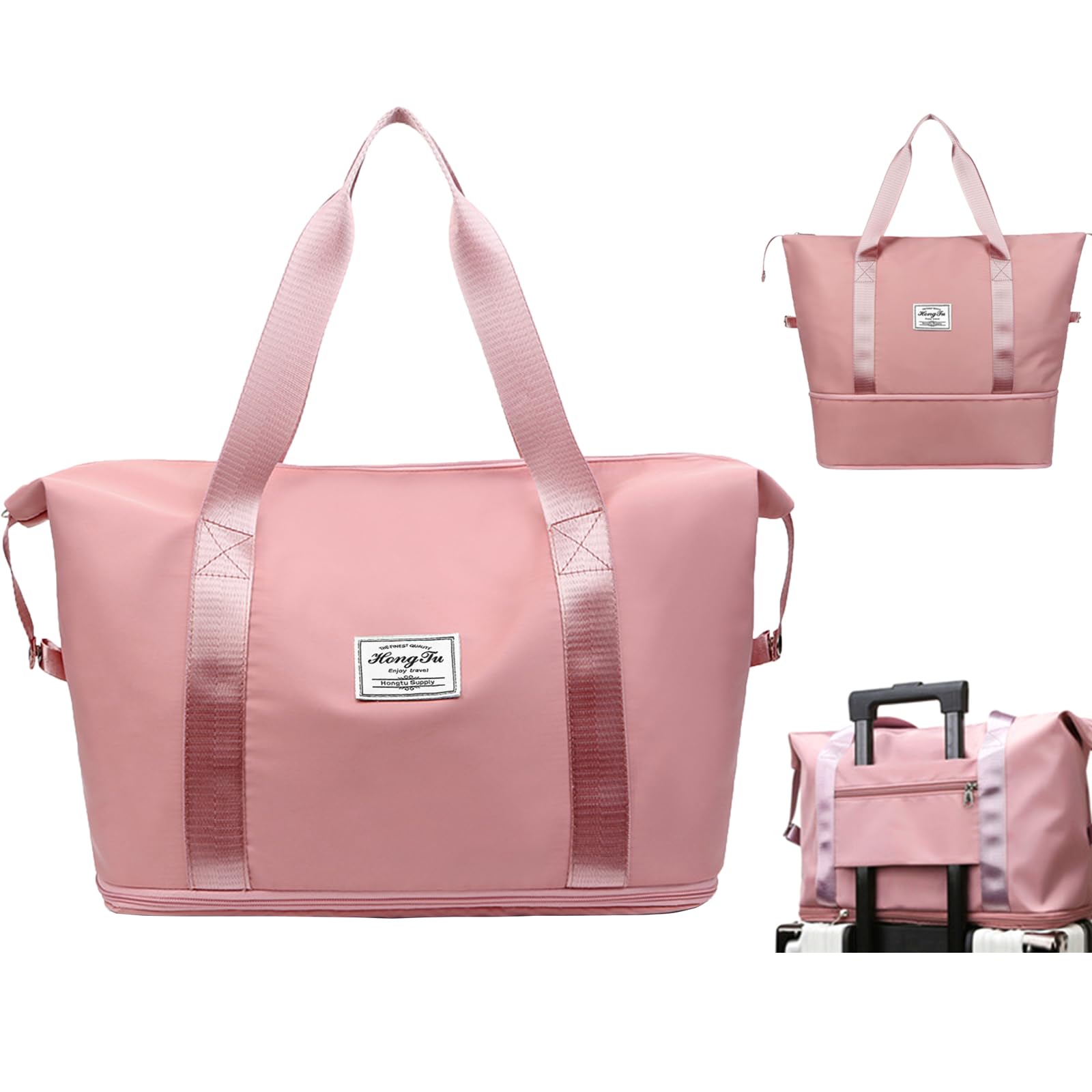 Amazon.com | INVODA Travel Duffel Bag For Women and Men Waterproof ...