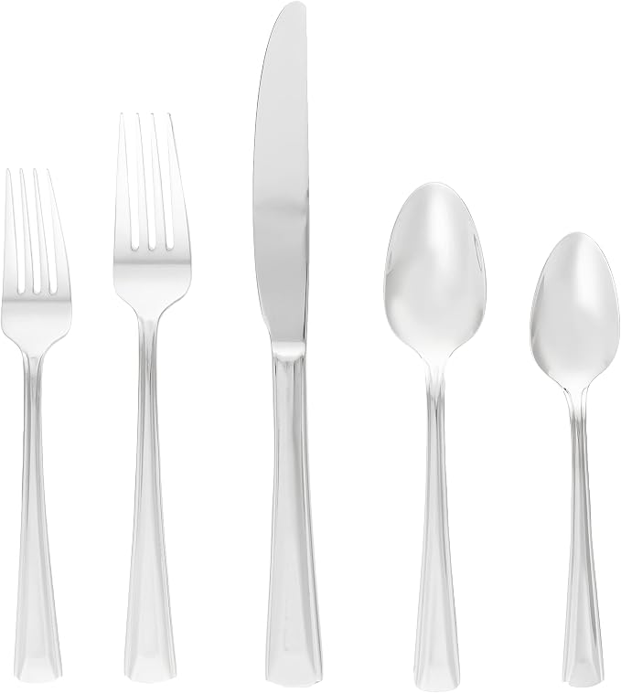 Amazon.com: Oneida Cella 42 Piece Everyday Flatware, Service for 8, 18/ ...