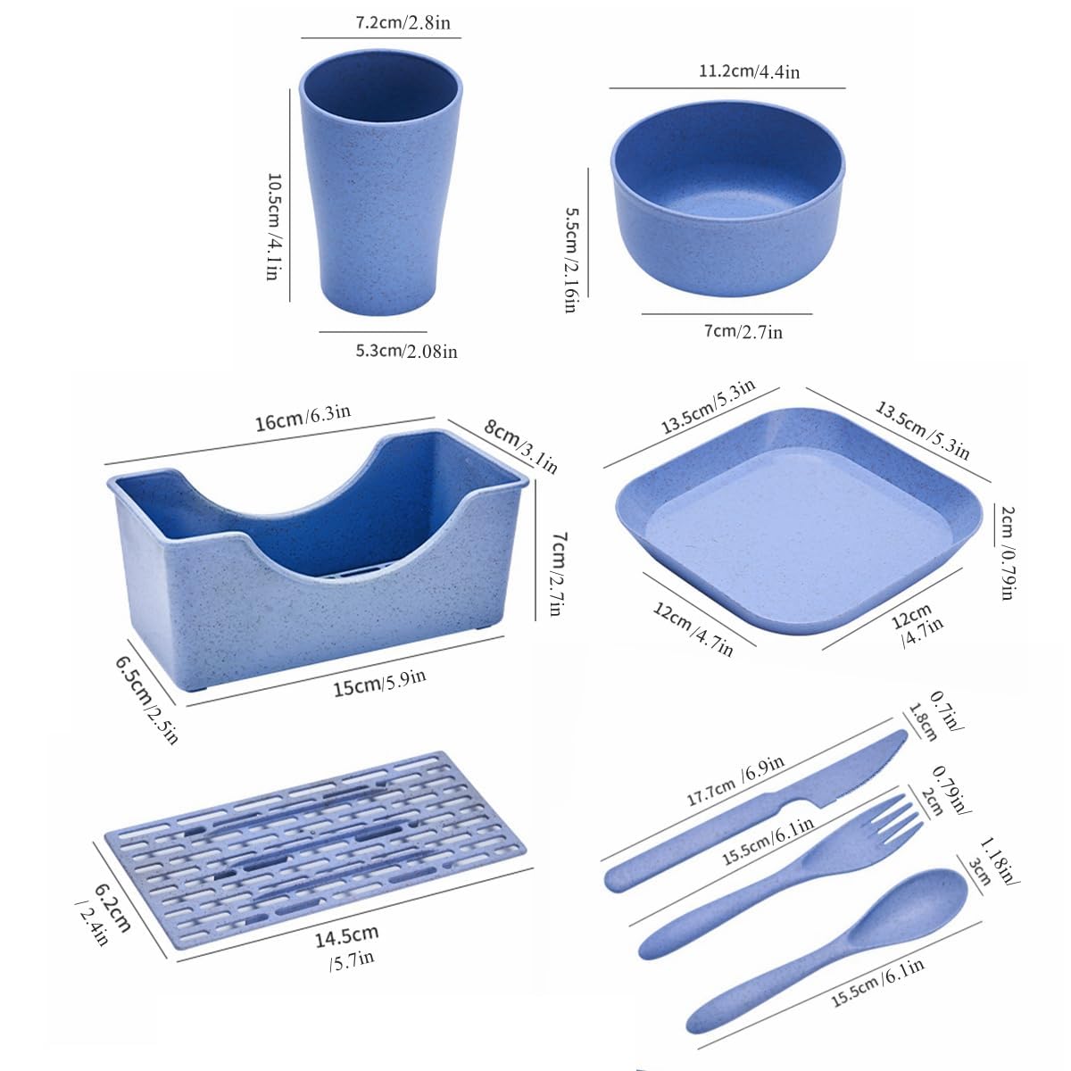 Snapklik.com : OriGlam 25pcs Dinnerware Set - Plates, Bowls, Mugs ...
