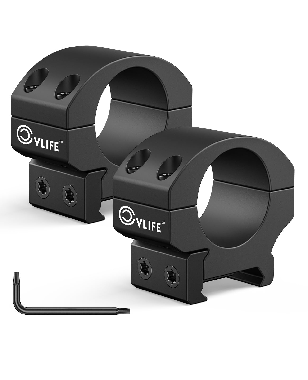 Snapklik.com : 1 Inch Scope Rings - Low Profile Precision Rifle Scope ...