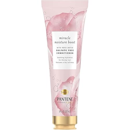 Amazon.com : Pantene Rose Water Conditioner, Soothes, Replenishes ...
