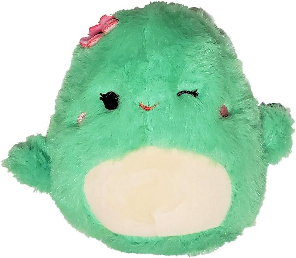 Amazon.com: Squishmallows 5"" Fuzzamallows Maritza The Cactus, Small ...
