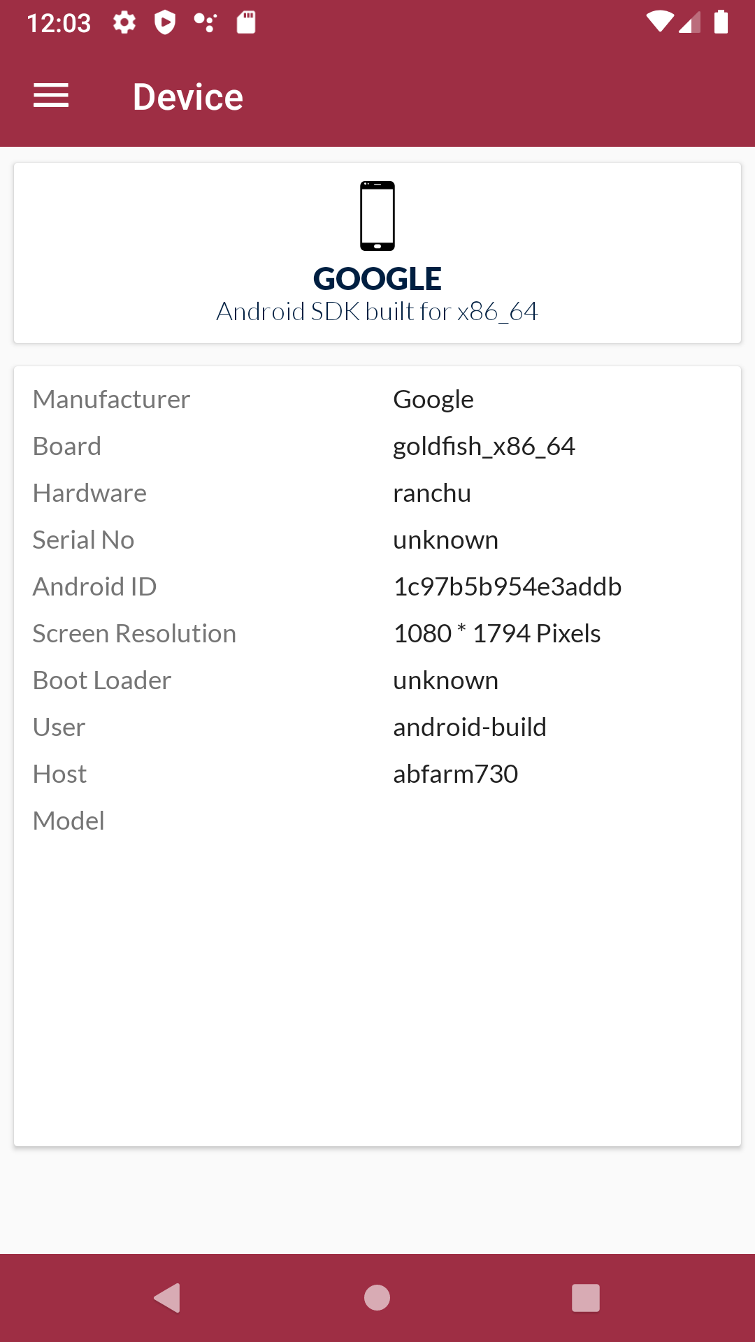 My Device Info - App on Amazon Appstore
