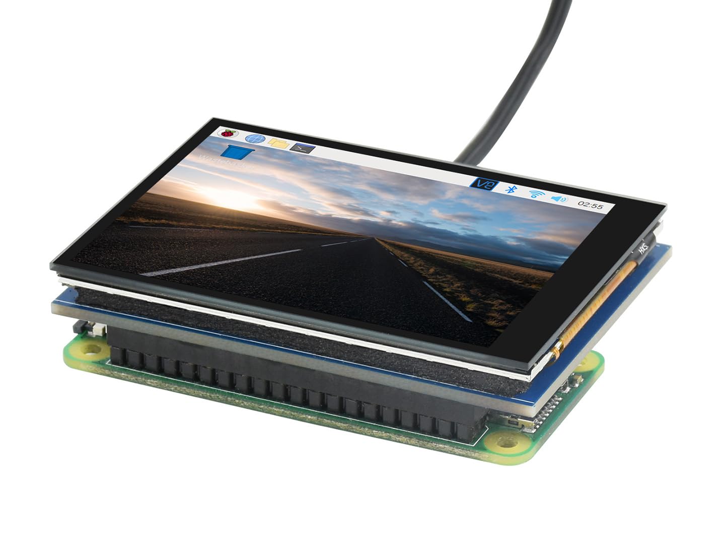 Snapklik.com : Waveshare 2.8inch DPI LCD For Raspberry Pi 5/ 4B ...