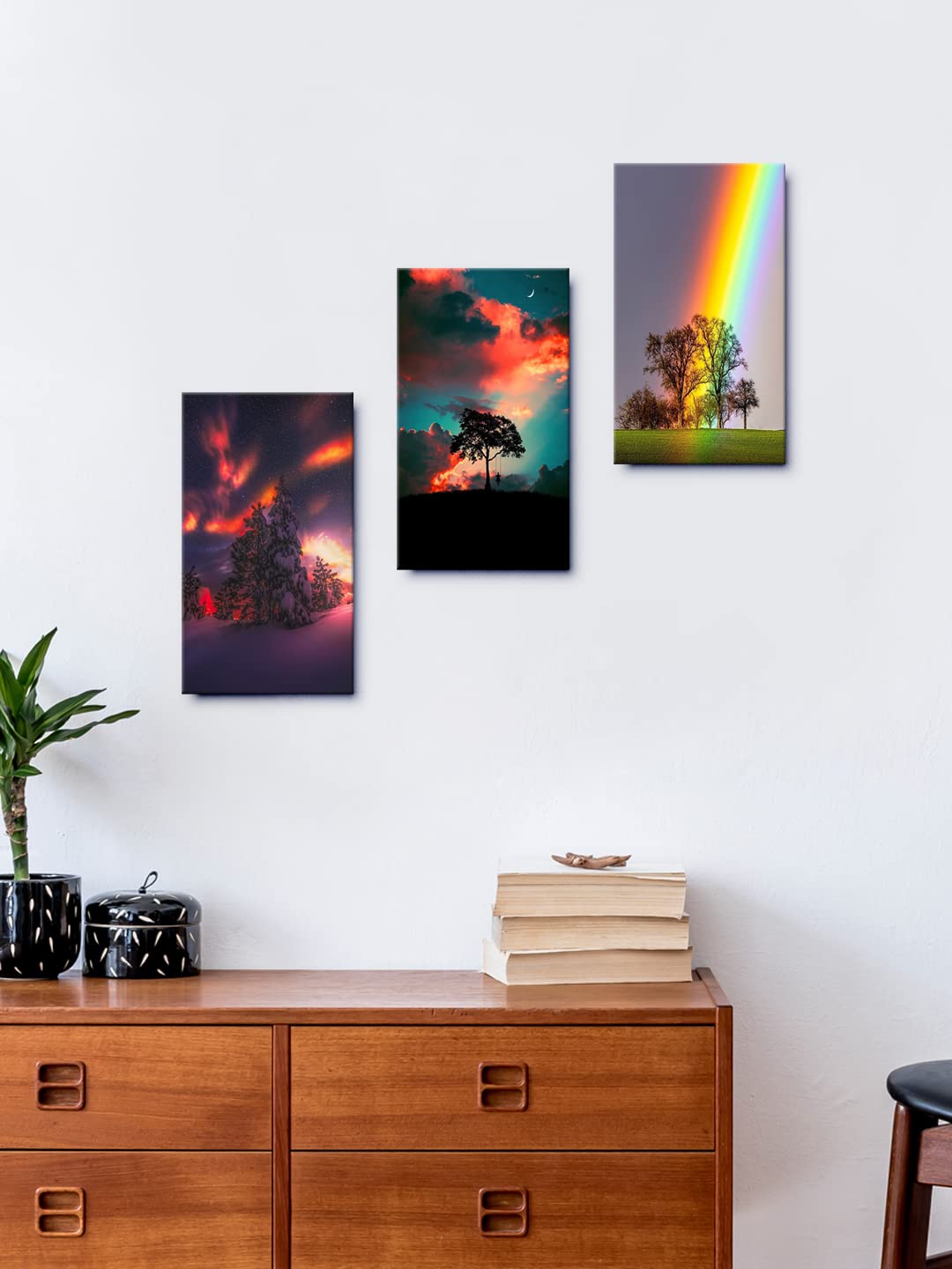 999STORE Landscape With Rainbow home room décor framed stylish modern ...