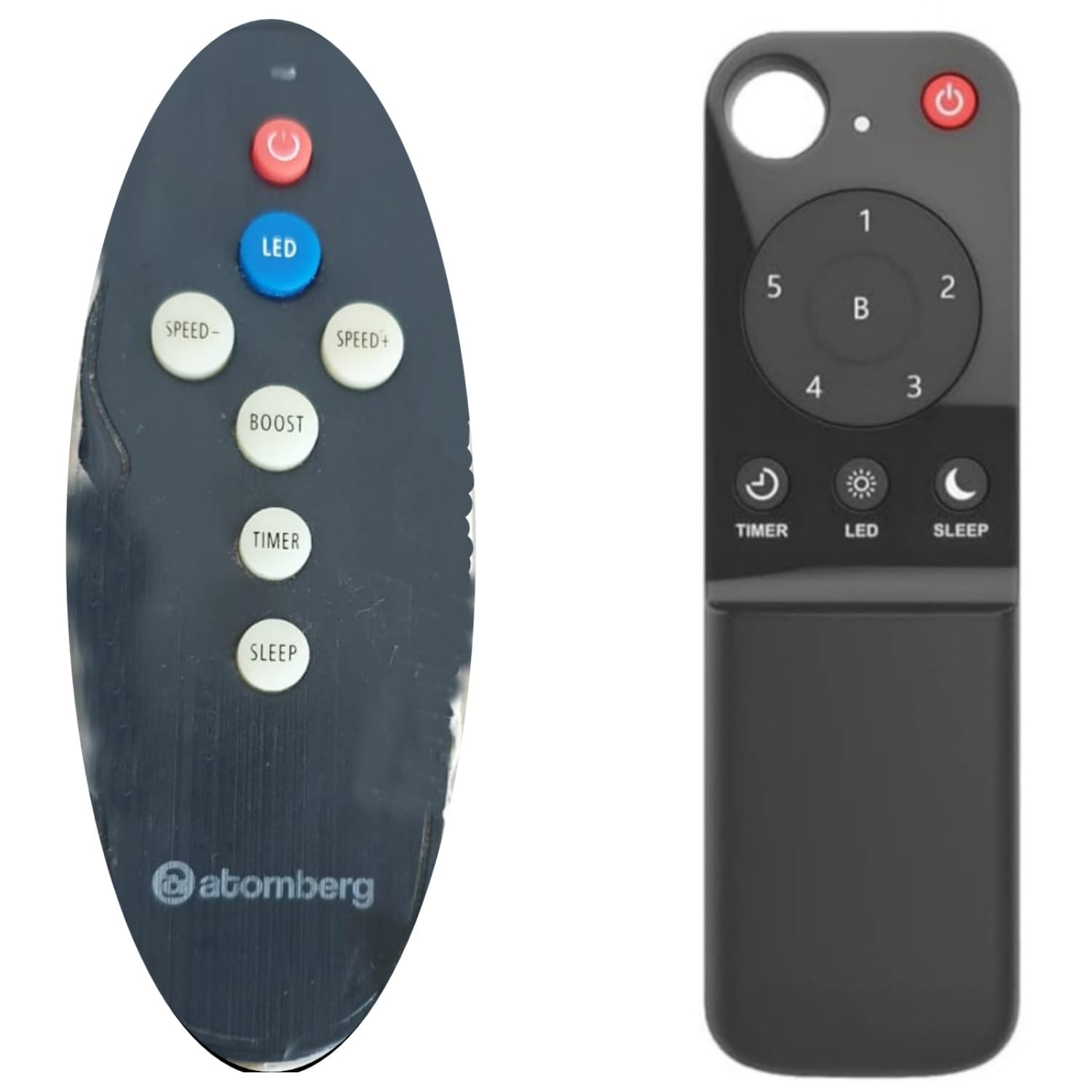 Paril Remote Compatible with atomberg Fan Remote Replacement with New ...