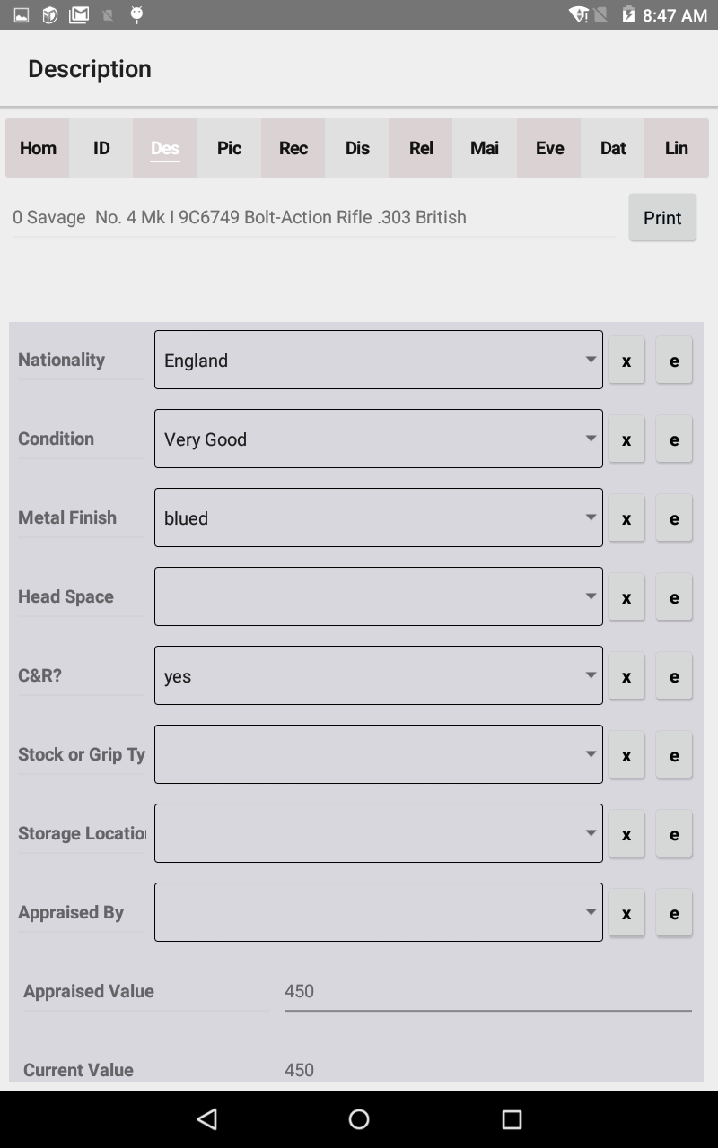 NM Collector Software CP - App on Amazon Appstore
