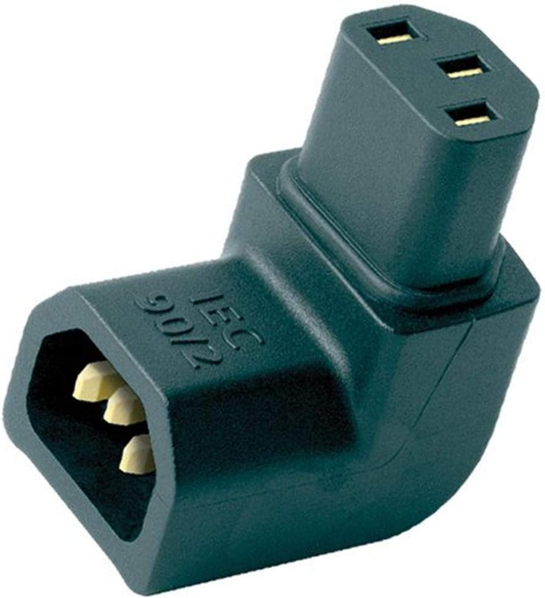 AudioQuest Power Adapter - IEC Male to IEC Female - 90 Degree : Amazon ...