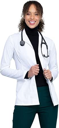 CHEROKEE Workwear WW Revolution Tech Women's 28" Consultation Lab Coat ...