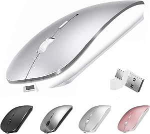 Amazon.com: Wireless Mouse for MacBook Air Pro iMac Laptop Desktop ...