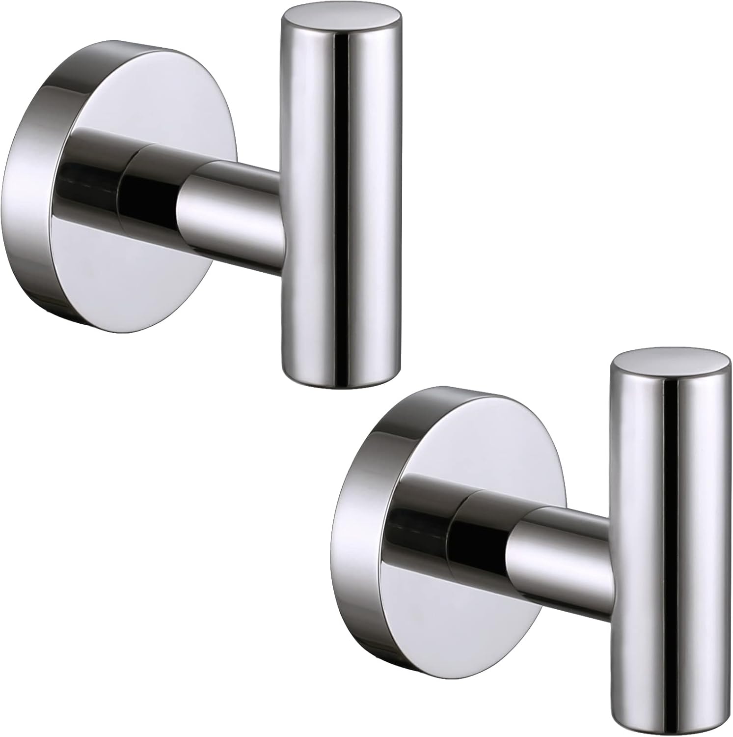 Bath Towel Hook 2 PCS, Angel Simple SUS304 Stainless Steel Kitchen ...