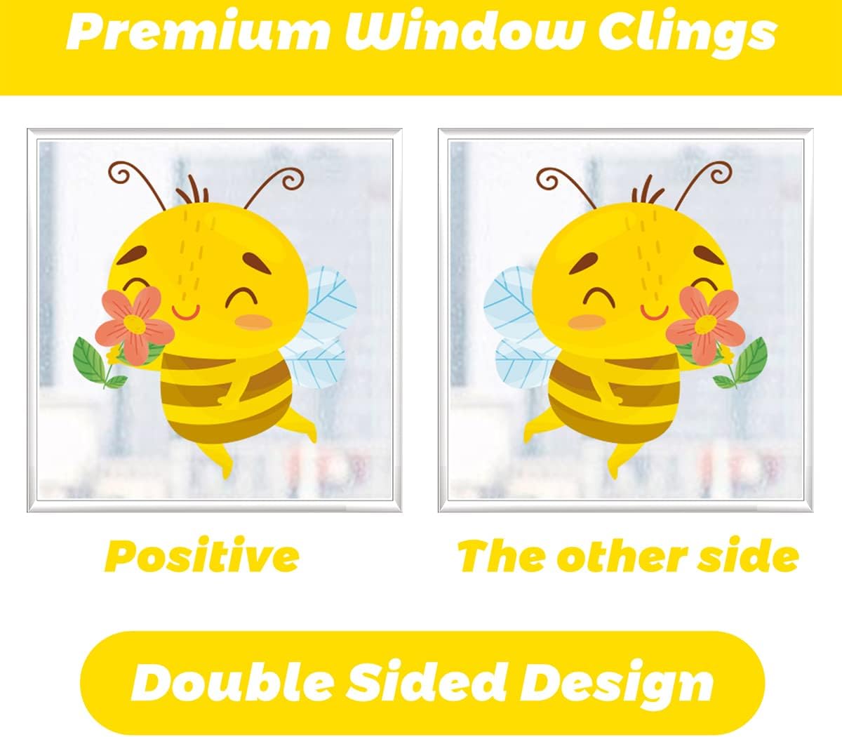 Abejas Clings Ventana de Abeja Miel Calcomanías Chile | Ubuy