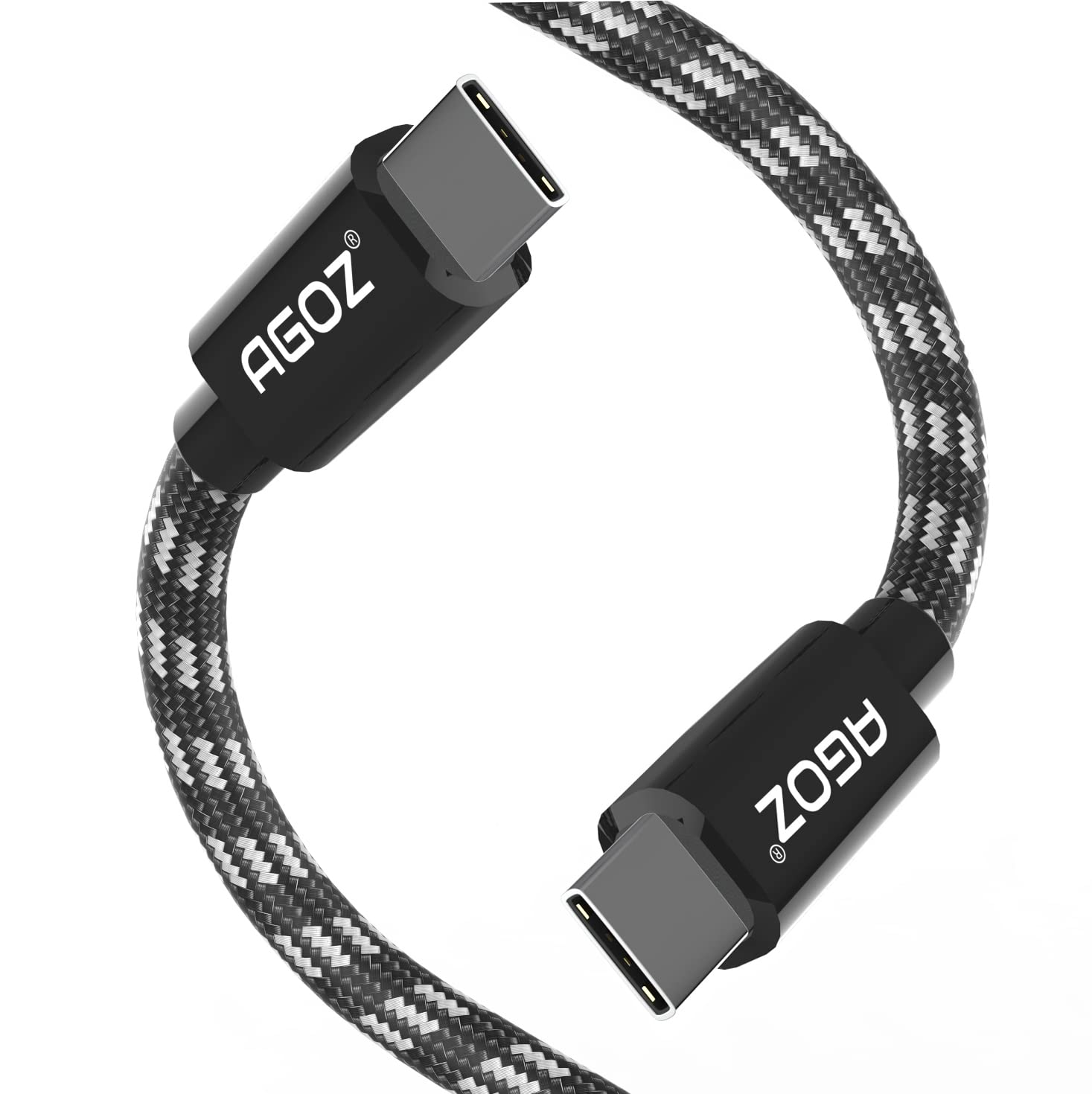 Amazon.com: AGOZ USB C to USB C Cable Fast Charger Type C Cord for ...