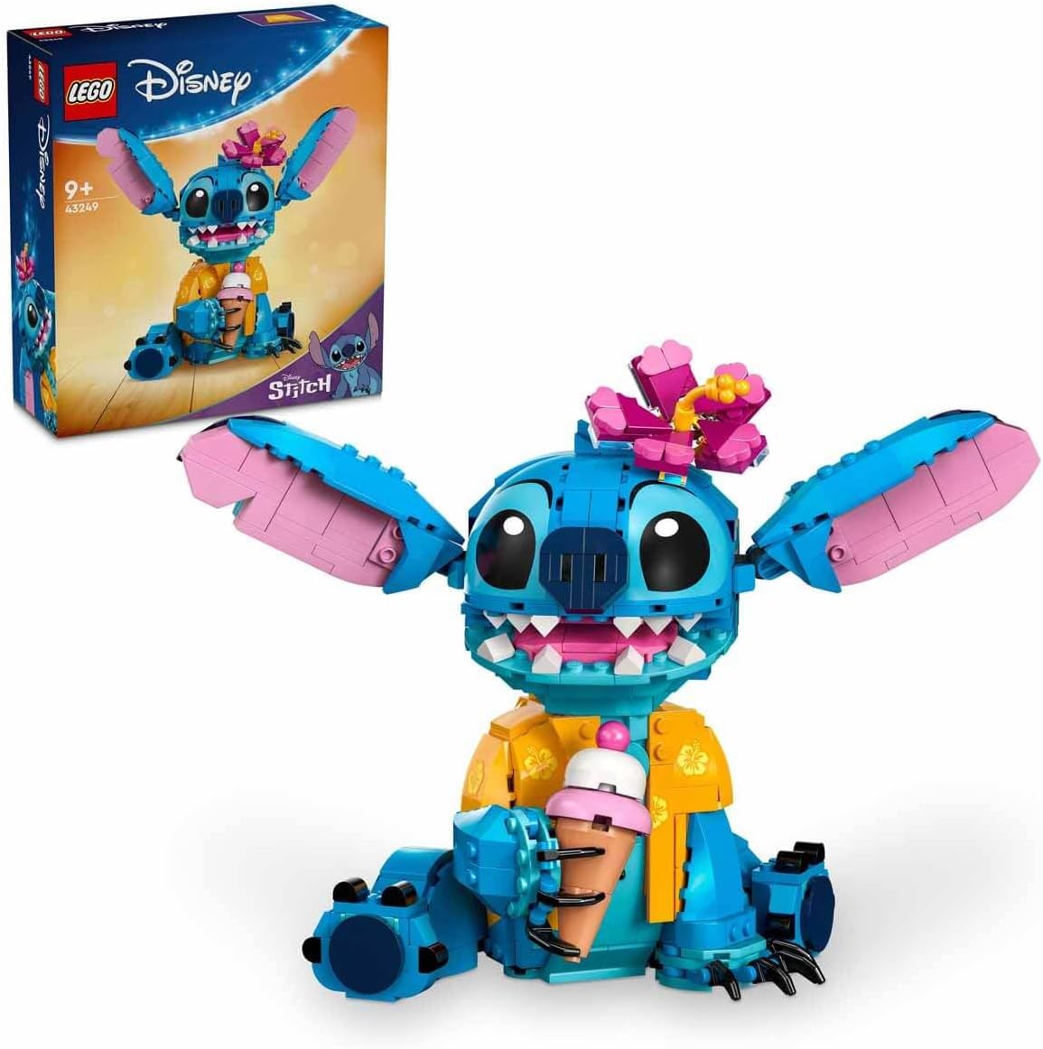 Amazon.com: Lego Disney Stitch Buildable Model Set 43249 : Toys & Games