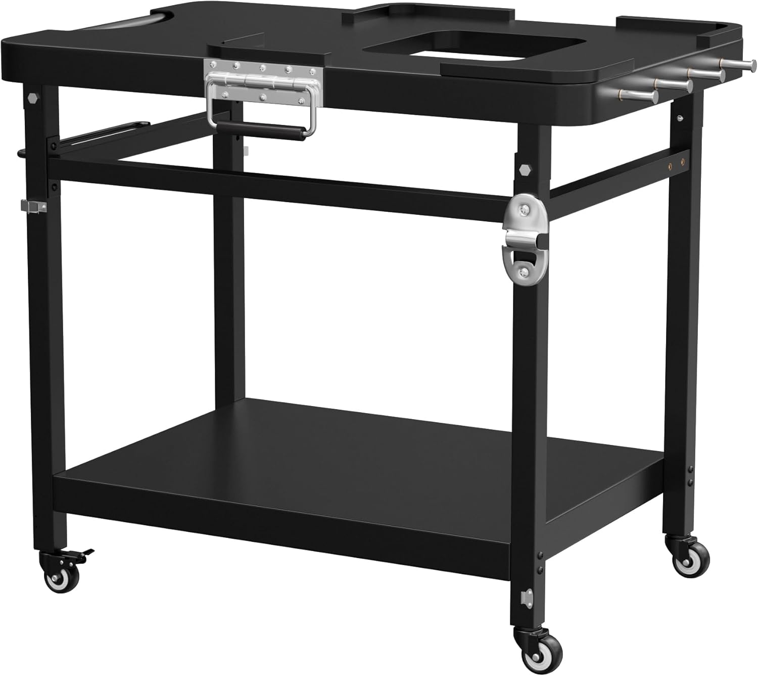 Amazon.com: EasiBBQ Foldable Grill Stand for Ninja Outdoor Woodfire ...