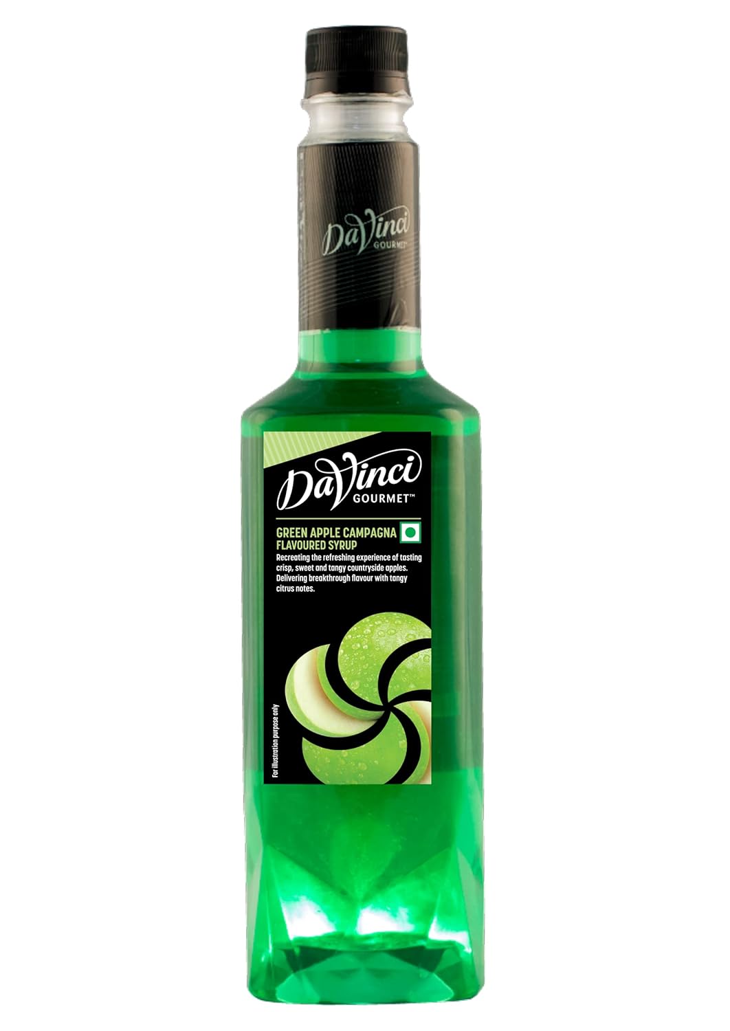 DaVinci Gourmet Green Apple Campagna Flavoured Syrup 750 ML : Amazon.in ...