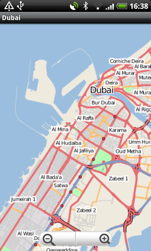 Dubai Street Map - App on Amazon Appstore