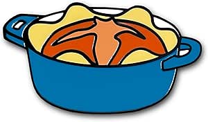 Amazon.com: On Point Pins Sourdough Bread Lapel Enamel Pin : Clothing ...