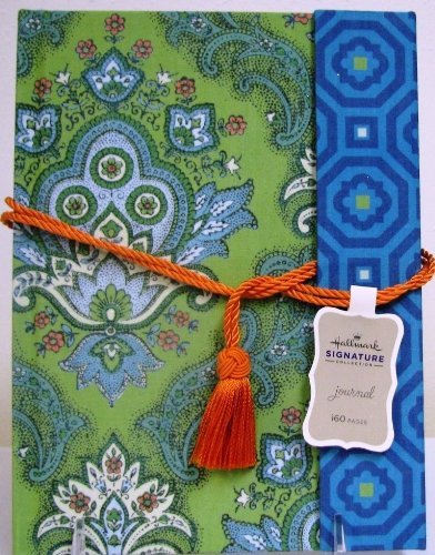 Hallmark Signature Collection HWJ1000 Blue/Green Journal: Amazon.com ...