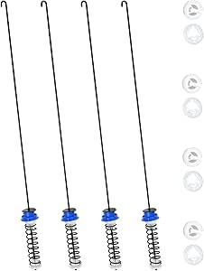 Amazon.com: Upgrade W11400156 W11187091 Washer Suspension Rod Kit (4 ...