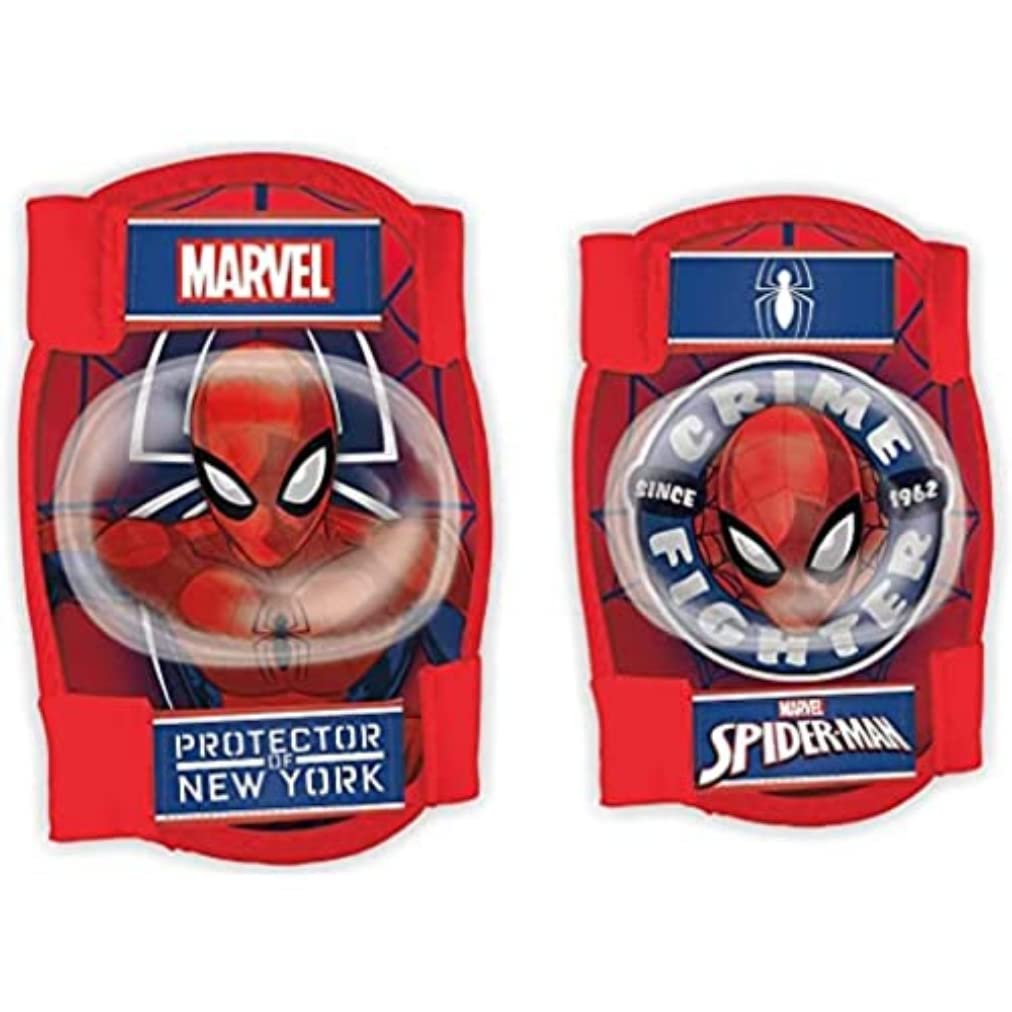 Amazon.com: Disney Spiderman 4-Piece Knee and Elbow Pads Protective ...