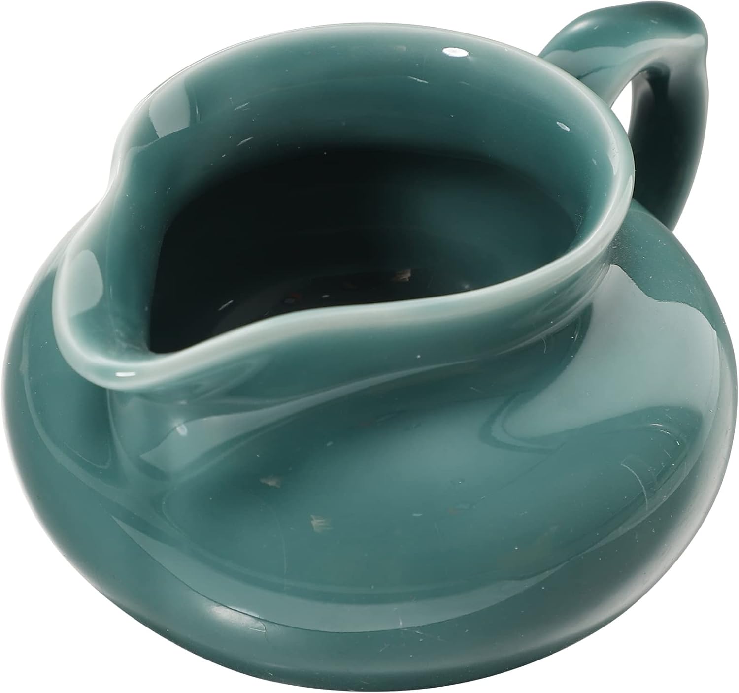 Amazon.com | UPKOCH Terrarium Ceramic Creamer with Handle Gravy Boat ...