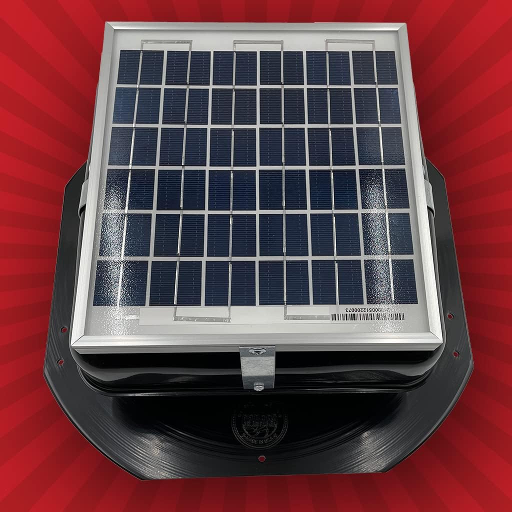 Solar RoofBlaster 2.0 with Black Vent - Efficient Philippines | Ubuy