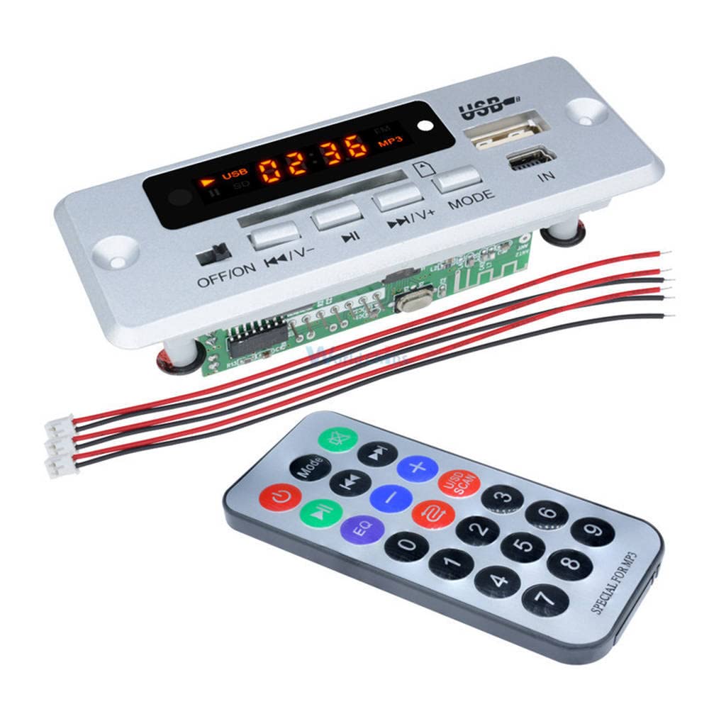 Amazon.com: Mini 5V MP3 Decoder Board Bluetooth Call Decoding Module ...