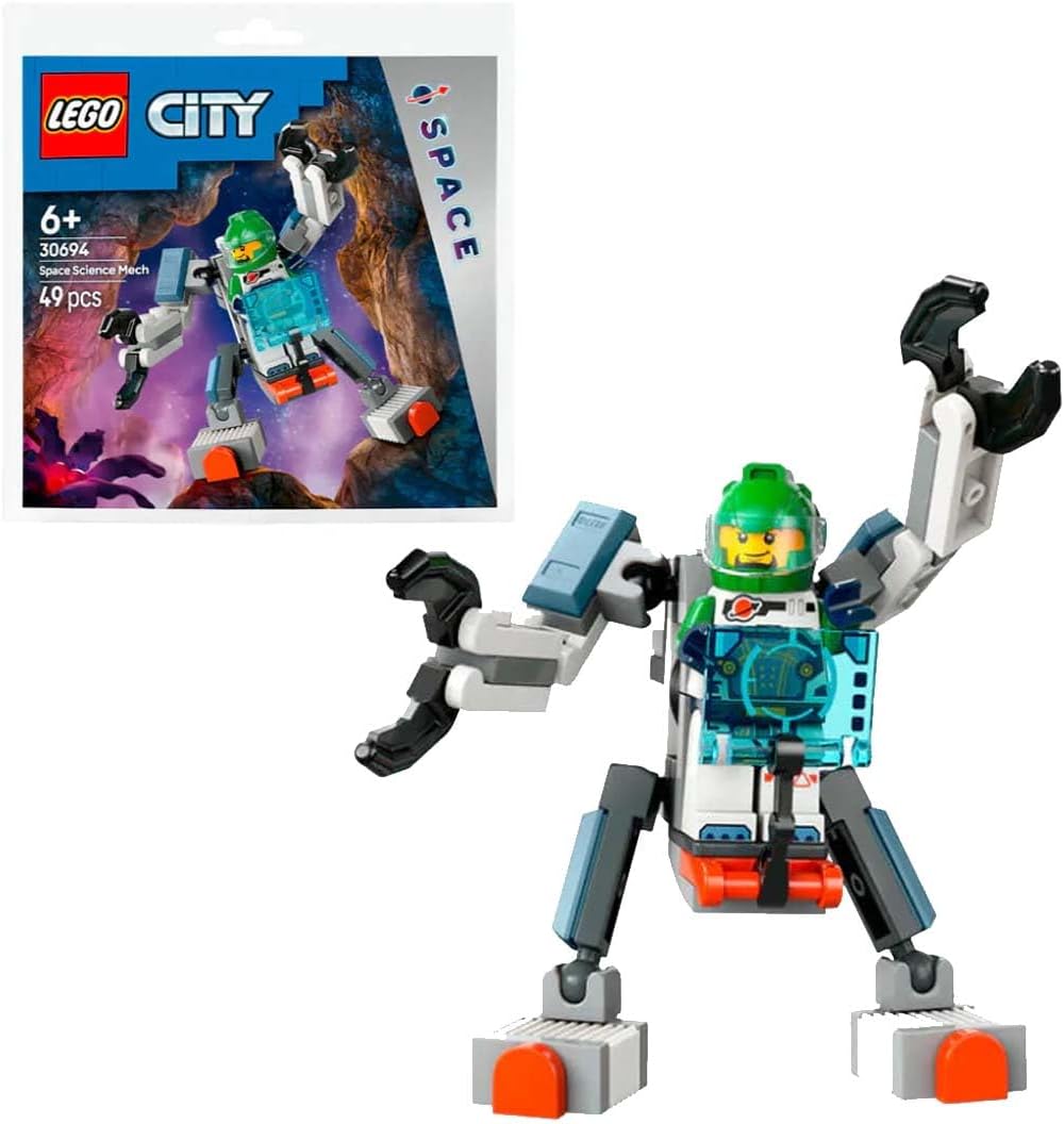 LEGO 30694 Recruitment Bags Space Science Mech (49 Pieces) : Amazon.in ...