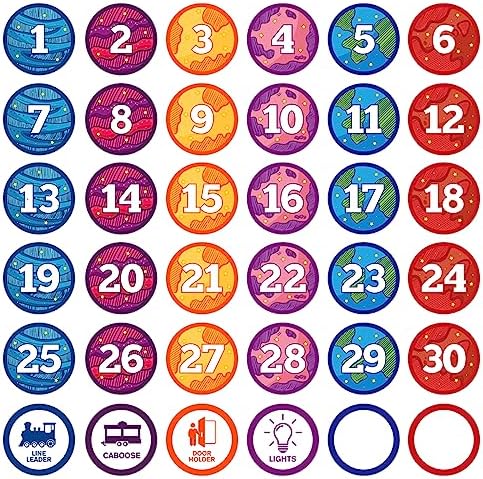 Amazon.com: SICOHOME Line Up Spots for Classroom Floor Stickers for ...