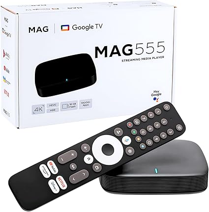 Amazon.com: Raxxio MAG555 Google TV Box – 4K HDR Android TV Media ...