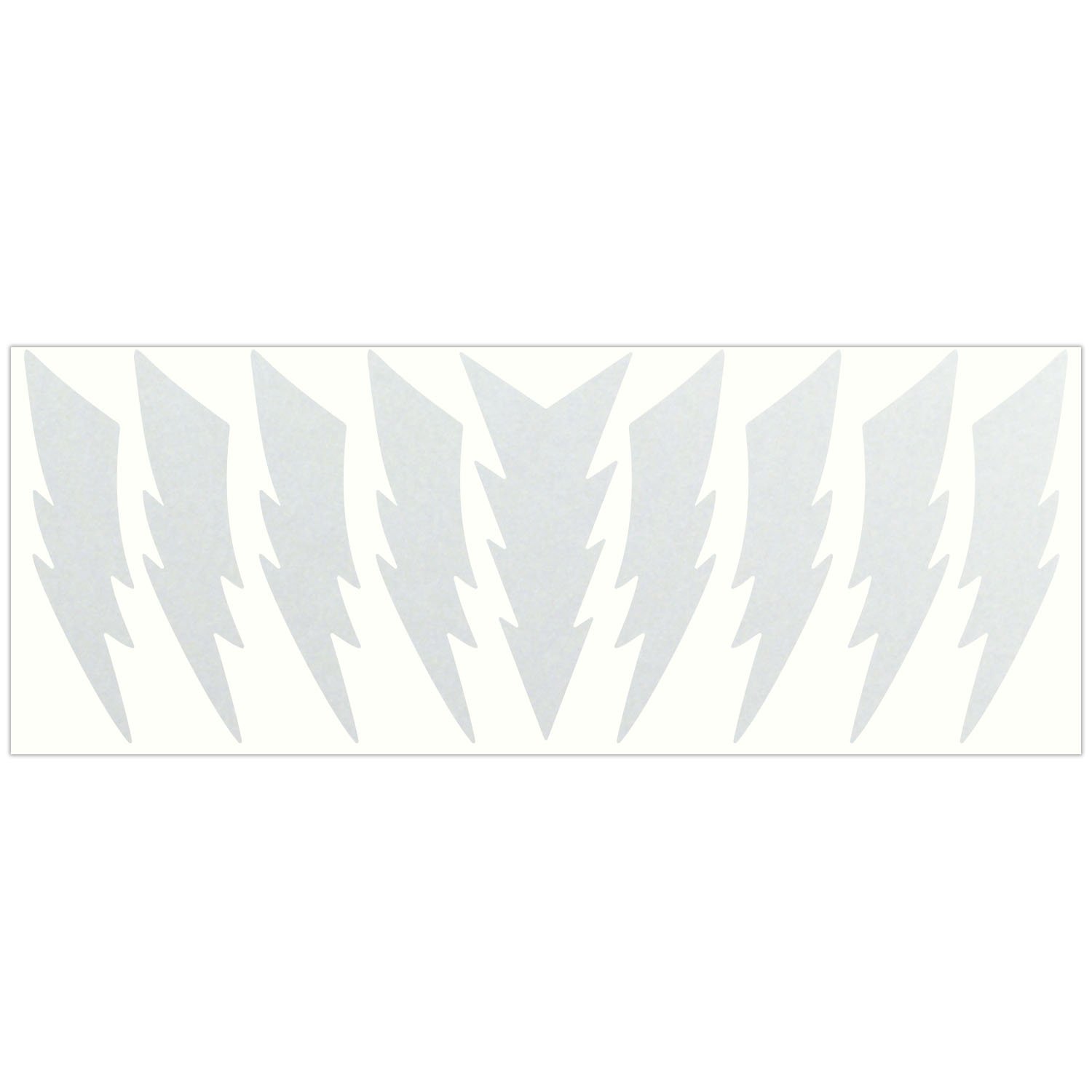 Amazon.com: LiteMark Reflective Lightning Bolt Sticker, Bike, Helmet ...