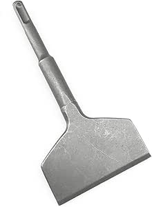 SPKLINE 3" x 6.5" Concrete Tile Thinset Scaling Chisel SDS-Plus Shank ...
