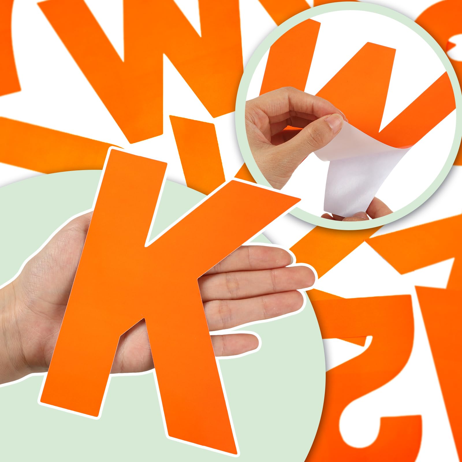 Snapklik.com : Seajan 184 Pcs Large Vinyl Letters 6 Inch Big Font ...