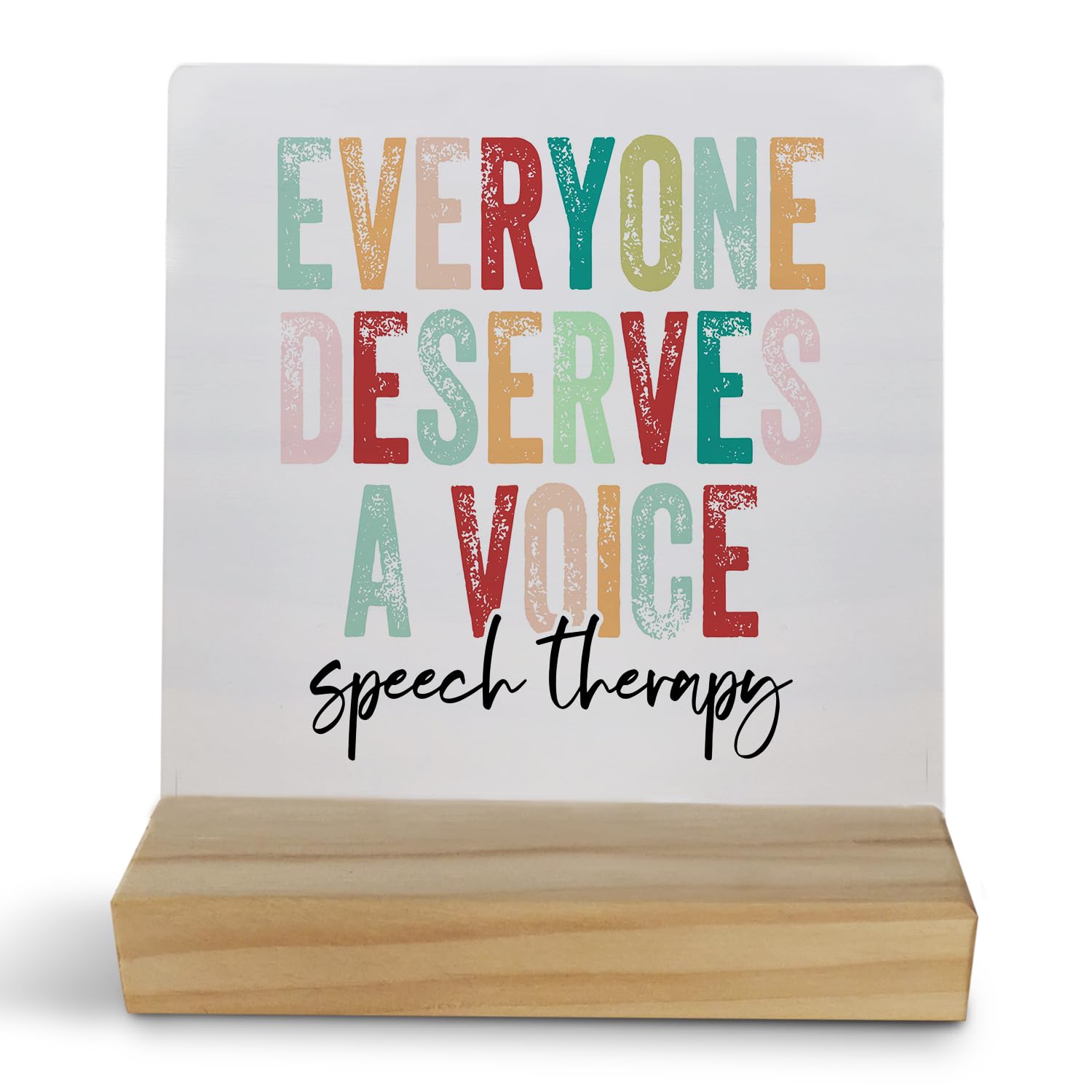 Speech Therapy Wooden Sign Speech Therapy | Arrow Speech Company