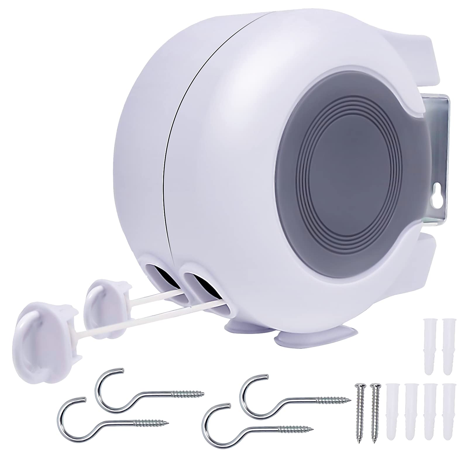 Buy Retractable Washing Line, Outdoor Clothes Line, Extendable Washing ...