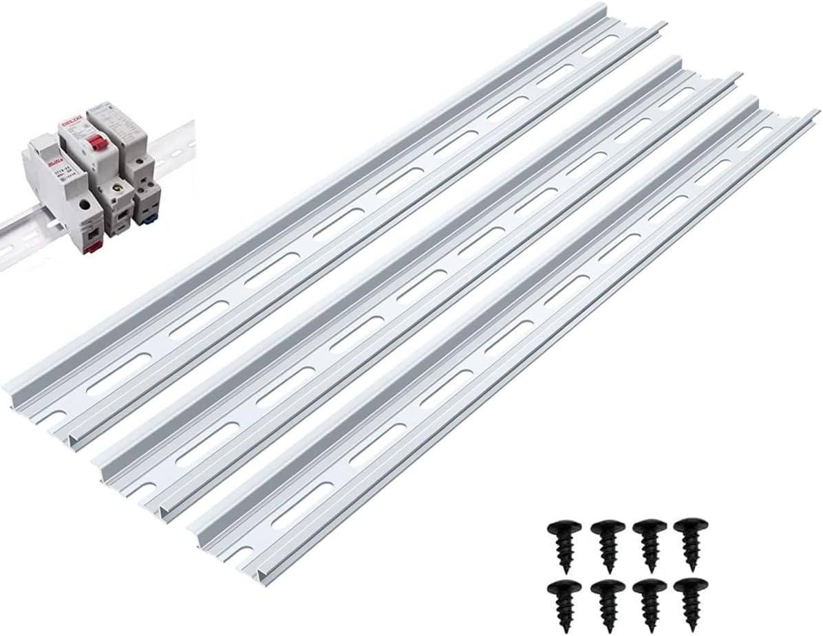 Greluma 3 Stück 30 cm DIN-Schiene, Aluminium-DIN-Schiene für ...