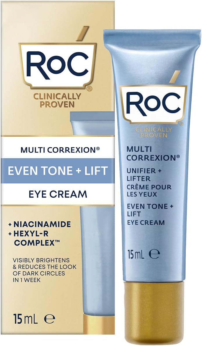 ROC MULTI CORREXION EVEN TONE + LIFT EYE CREAM 15ML : Amazon.it: Bellezza